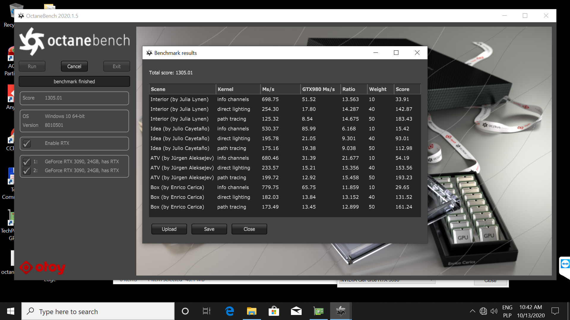 RTX 3090 Tests | GPU servers & remote workstations rental | GPU Render ...
